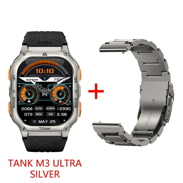 Original KOSPET TANK M3 Ultra GPS Smart Watches For Men Smartwatch ...