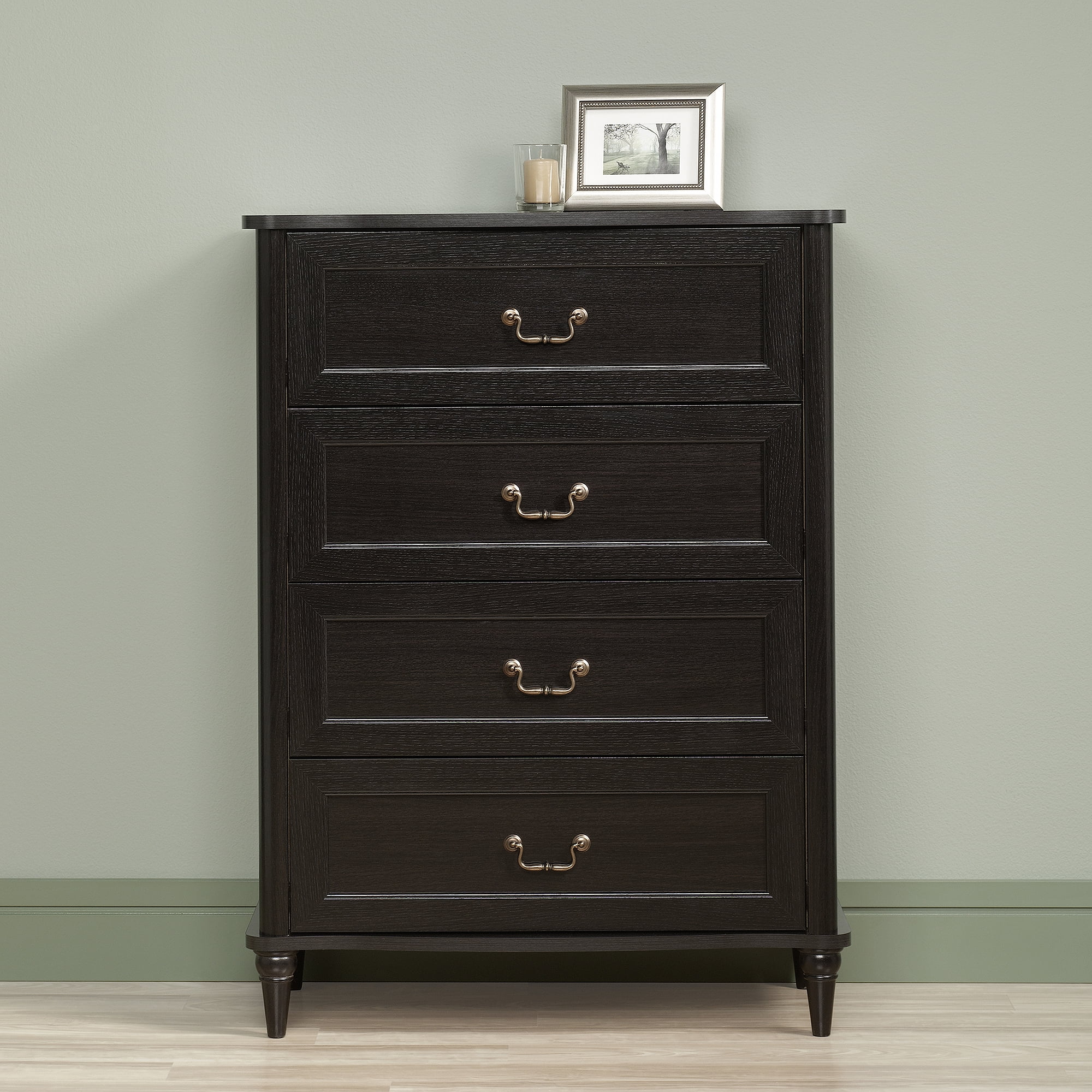 Sauder Wakefield 4-Drawer Chest, Wind Oak Finish - Walmart.com