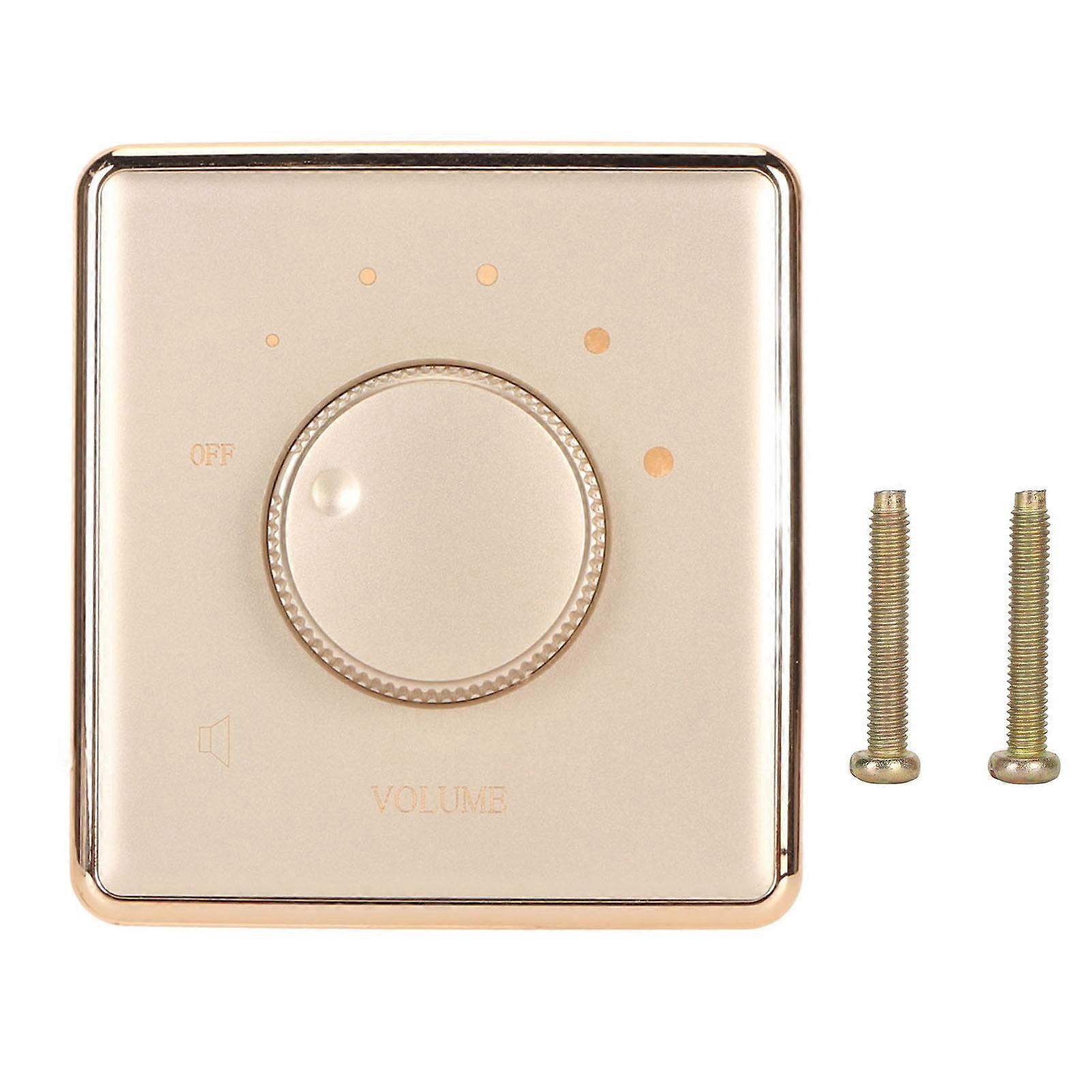 Wall Mount Volume Control Knob 10W Volume Control Wall Plate Rotary ...