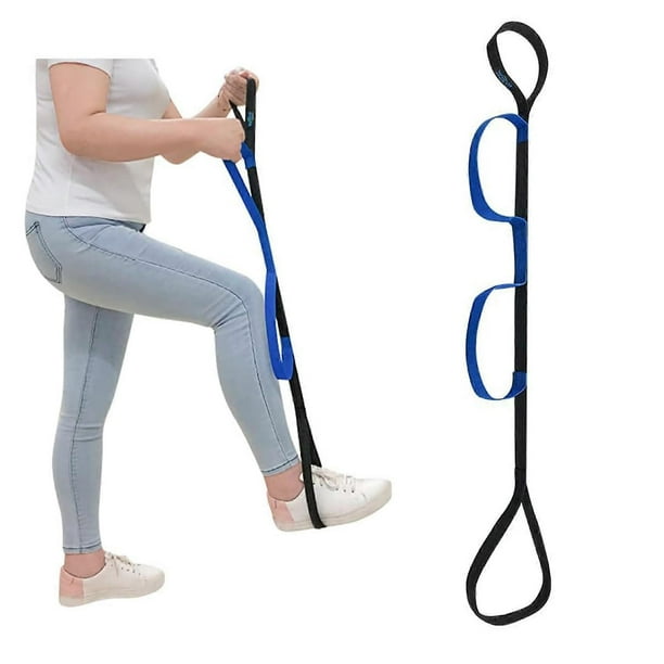 42' Leg Lifter Strap Hand Grip for Adults Seniors Elderly Long Legs ...