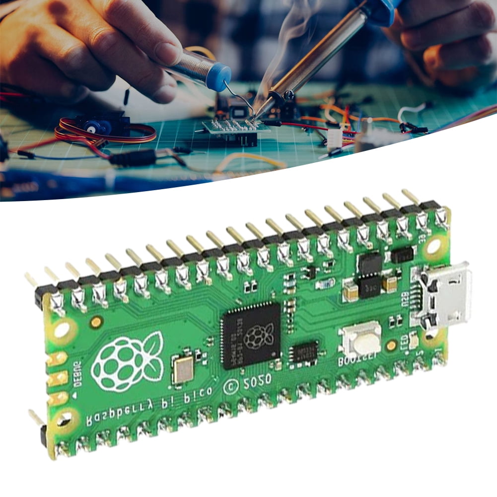 For Raspberry Pi Pico RP2040 Starter Kit LCD1602 Display Module Learning Suite PIR Sensor ...