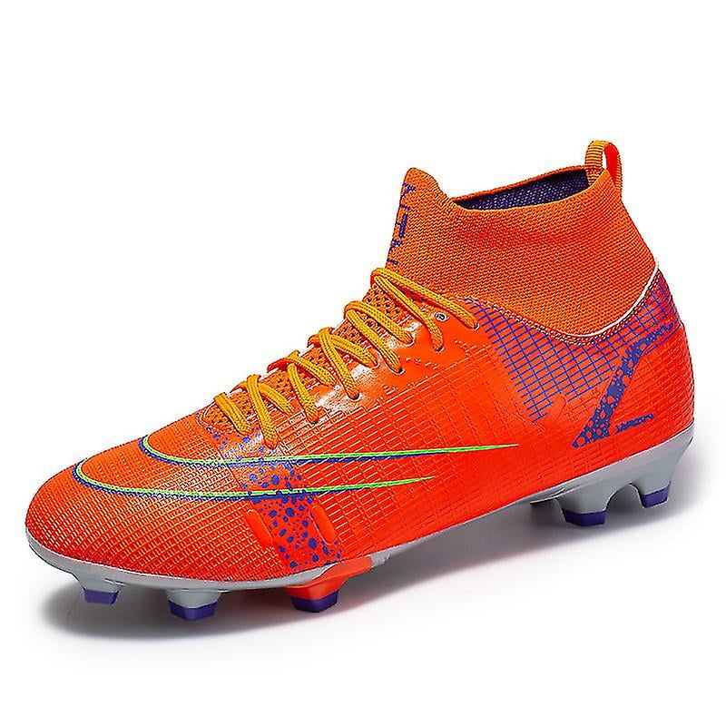 Zapatos de fútbol para hombre con púas largas y zapatos de fútbol de ...