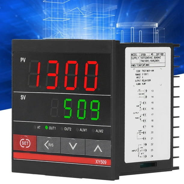 Mgaxyff Universal Temperature Controller,Temperature Controller PID Heating And Cooling Relay ...