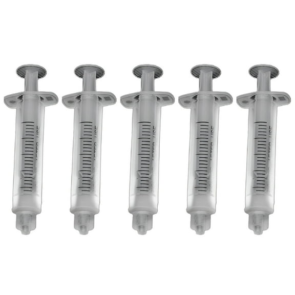 ACDANC 2026 New 5Pcs 5Ml Plastic Industrial Syringe Without Needle Tips ...