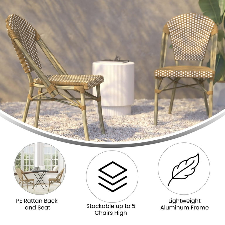 Stacking bistro chairs store