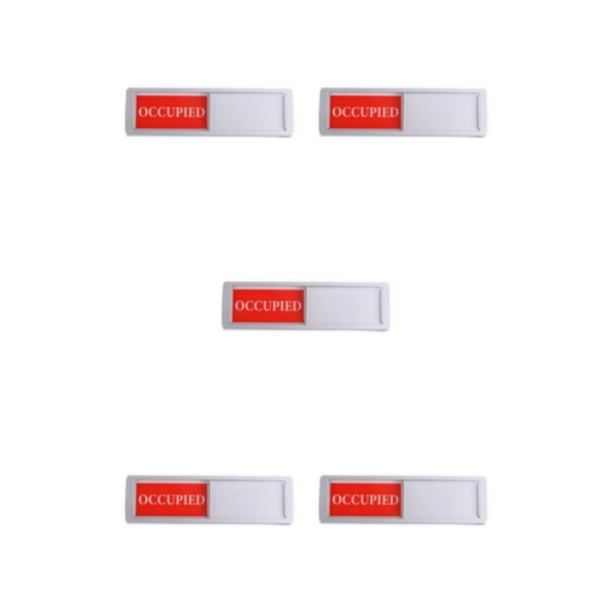 ZheElen Versatile Adhesive Office Door Slider Sign Indicator Any Office ...