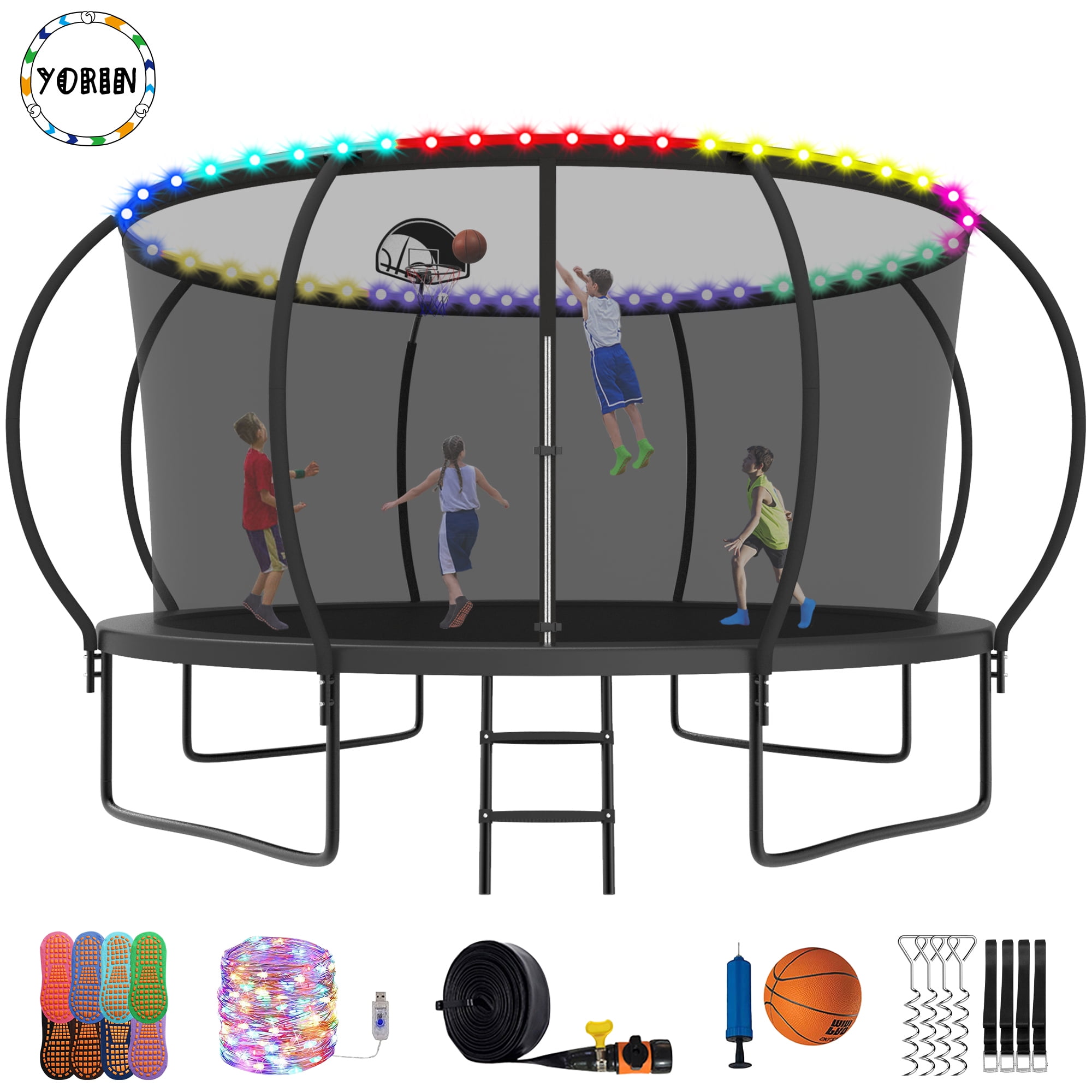 Click here for Yorin Trampoline For 7-8 Kids  14 Ft Trampoline Fo... prices