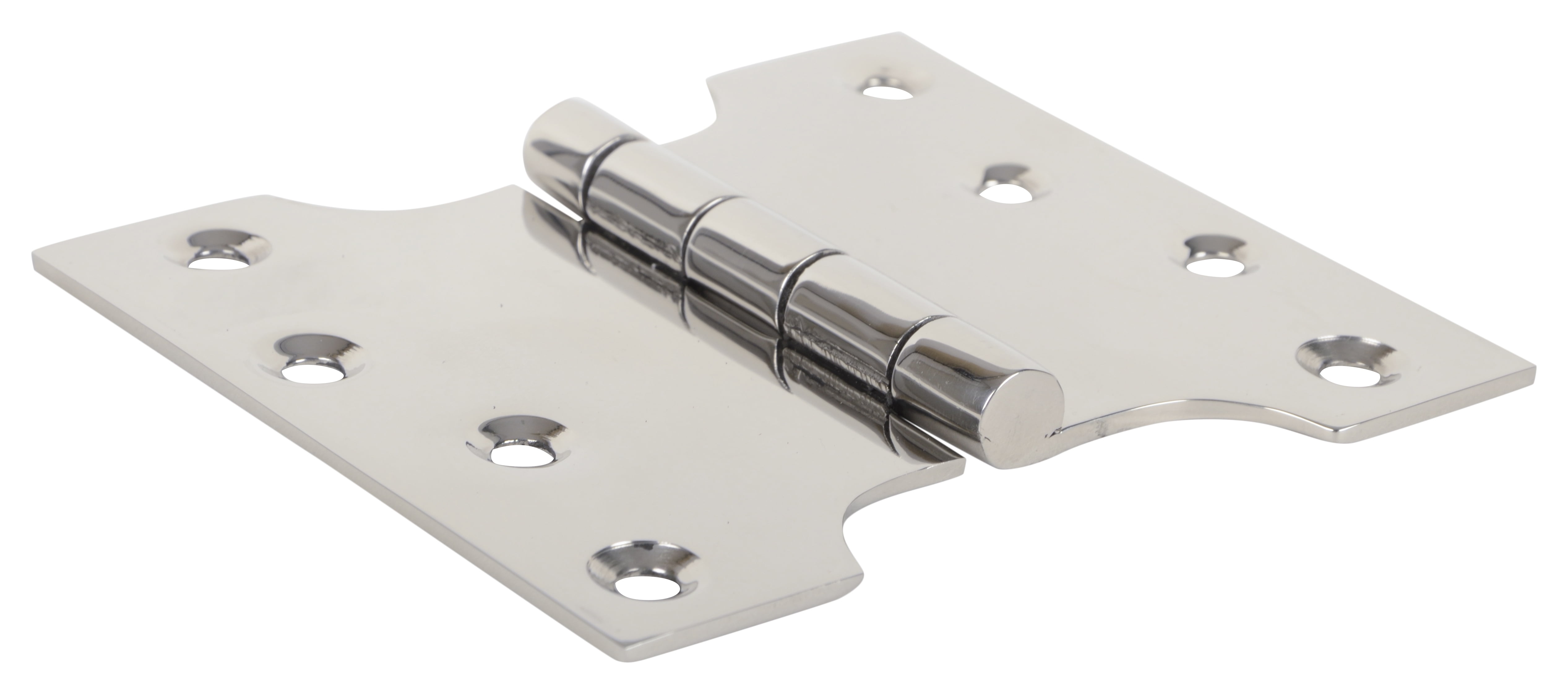 Ssiskcon Stainless Steel Parliament Door Hinge 4 in L x 2 in Obstacle ...