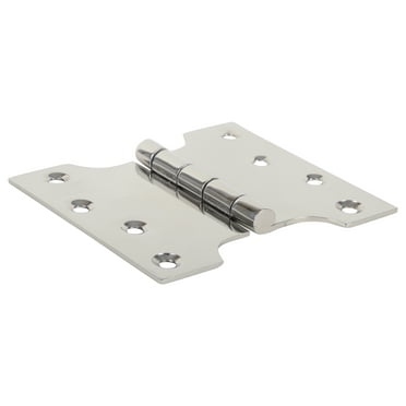 Ssiskcon Stainless Steel Parliament Door Hinge 4 in L x 4 in Obstacle ...