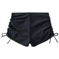 Ccpelsie Women Full Coverage Ruched Bikini Bottoms Tummy Control Swim ...