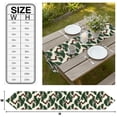 Bonsai Tree Table Runner Linen Burlap Table Runner 60 Inches Long ...
