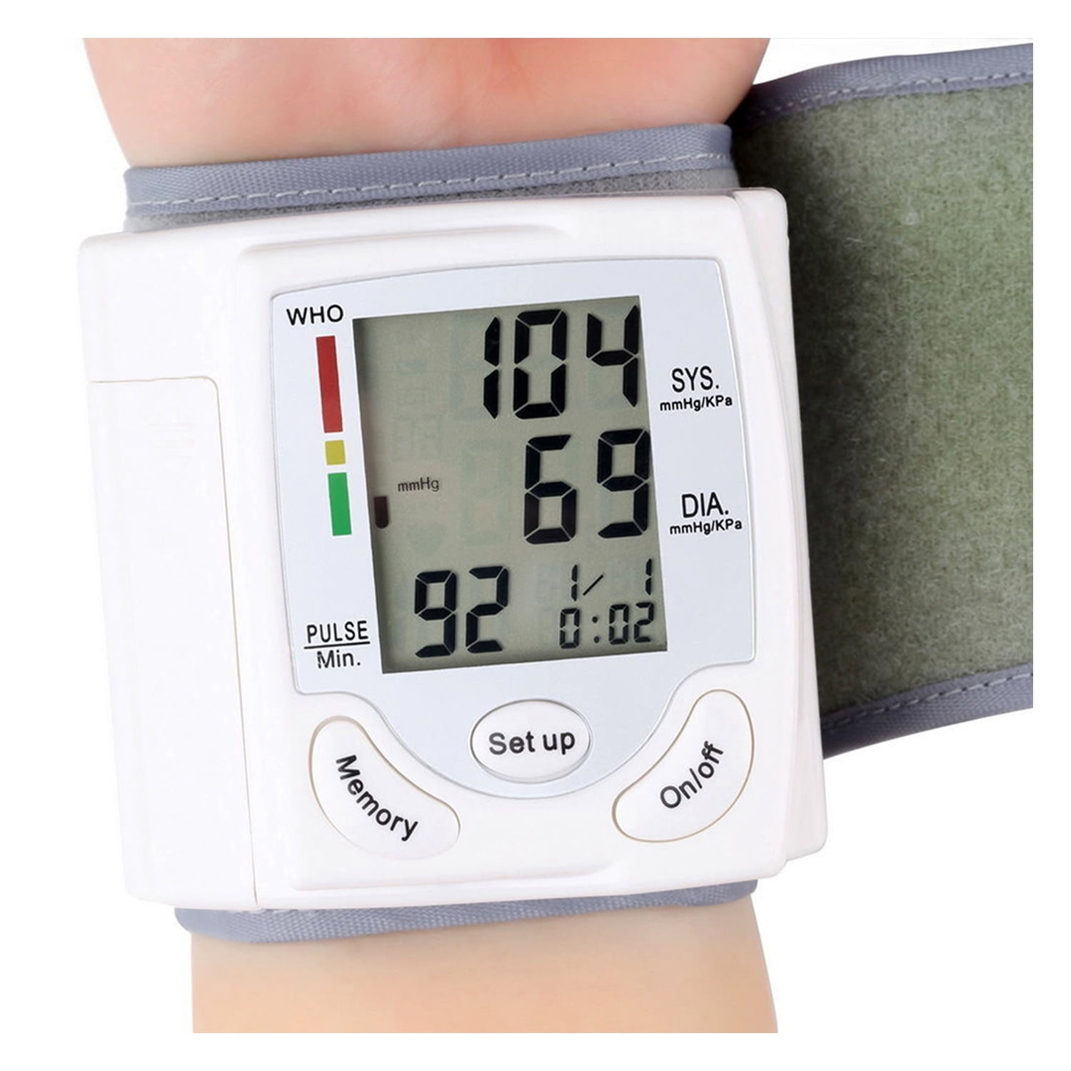 Romacci Blood Pressure Cuff LCD Display Sphygmomanometer BP Monitor For romacci-blood-pressure-cuff-lcd-display-sphygmomanometer-bp-monitor-for