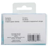 Clickable Lowercase Stamp Set by Recollections - Walmart.com