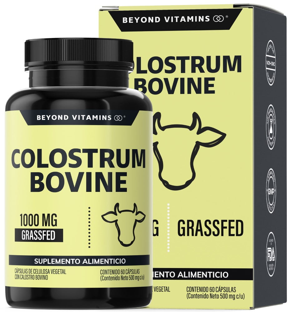 Beyond Vitamins | Calostro Bovino Grass Fed De Libre Pastoreo 1000 Mg ...