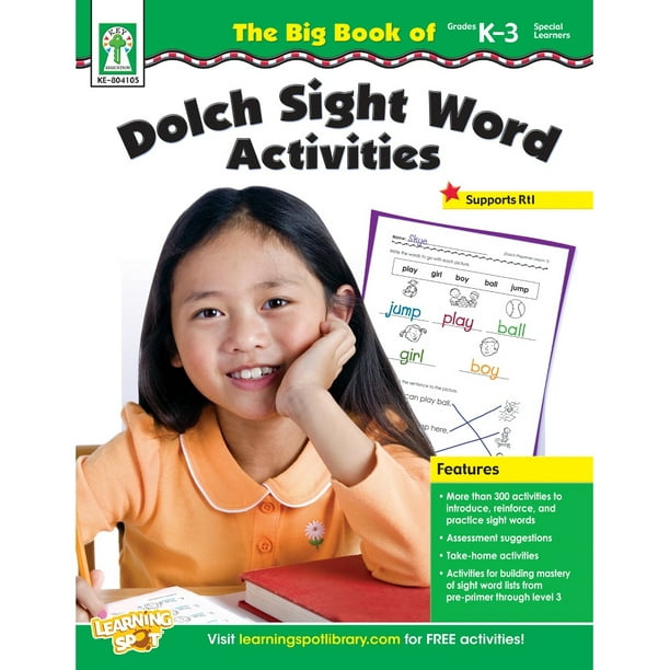 Key Education Dolch Sight Word Activities Resource Workbook key-education-dolch-sight-word-activities-resource-workbook