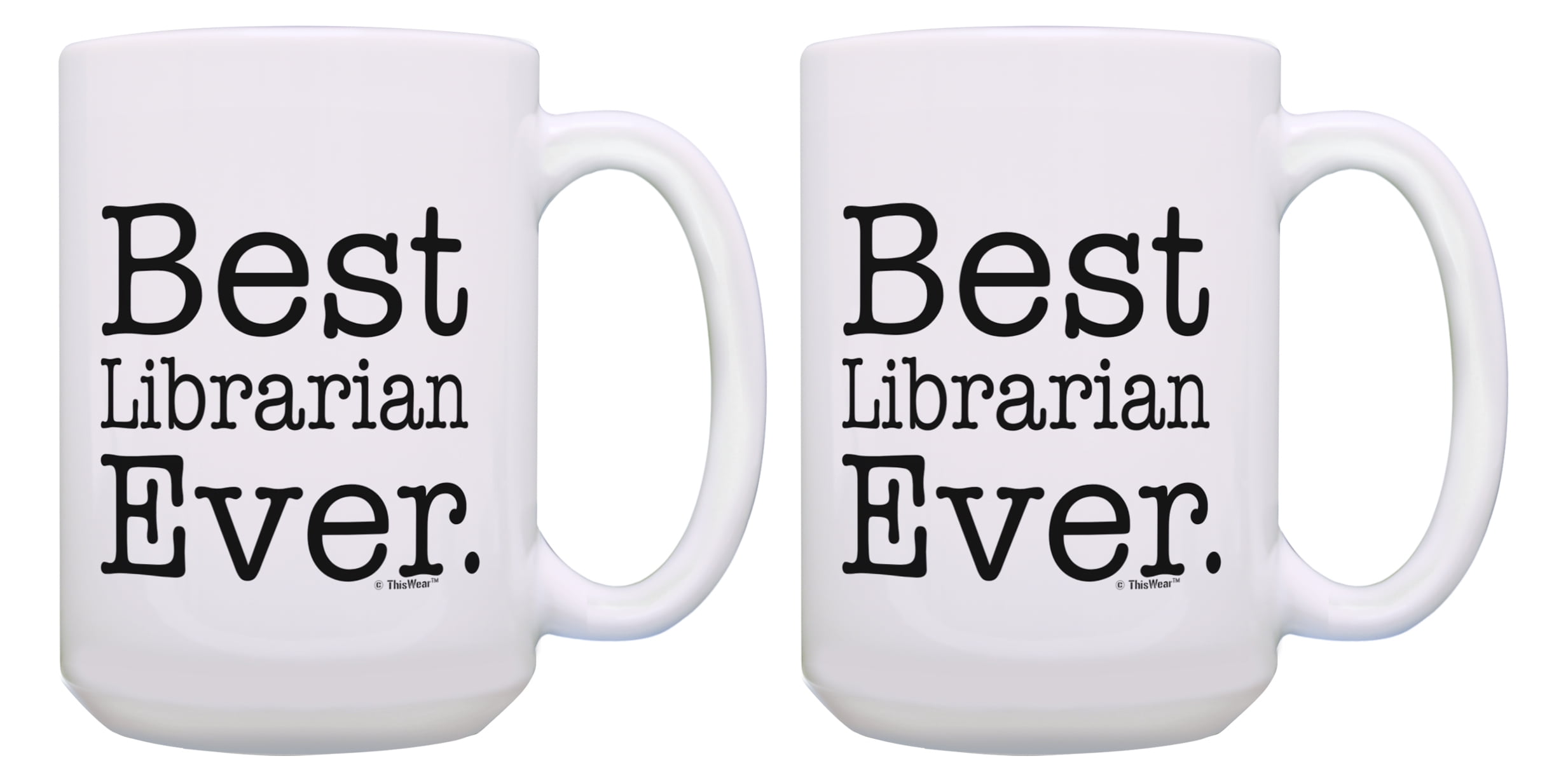 ThisWear Librarian Gifts Best Librarian Ever School Librarian Gift for ...