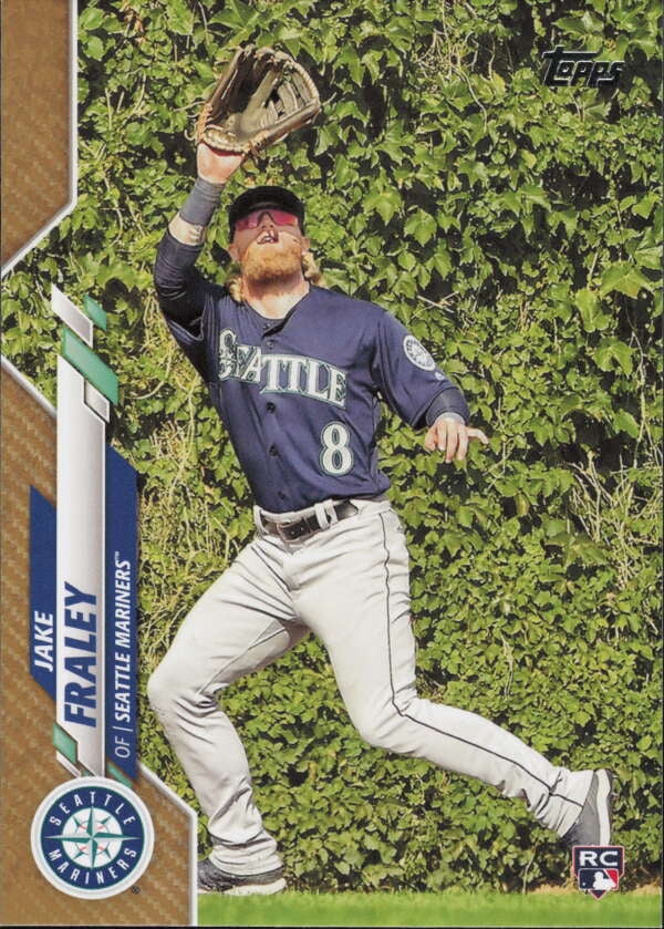 2020 TOPPS GOLD #401 JAKE FRALEY RC /2020 SEATTLE MARINERS - Walmart.com