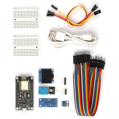 ESP8266 Weather Station Kit with DHT11 Temperature Humidity/BMP180 Atmospheric Pressure ...
