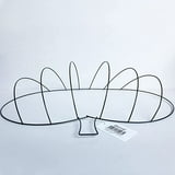 Large Pumpkin Wreath Form Metal Wire Frame for Thanksgiving Decorations ...
