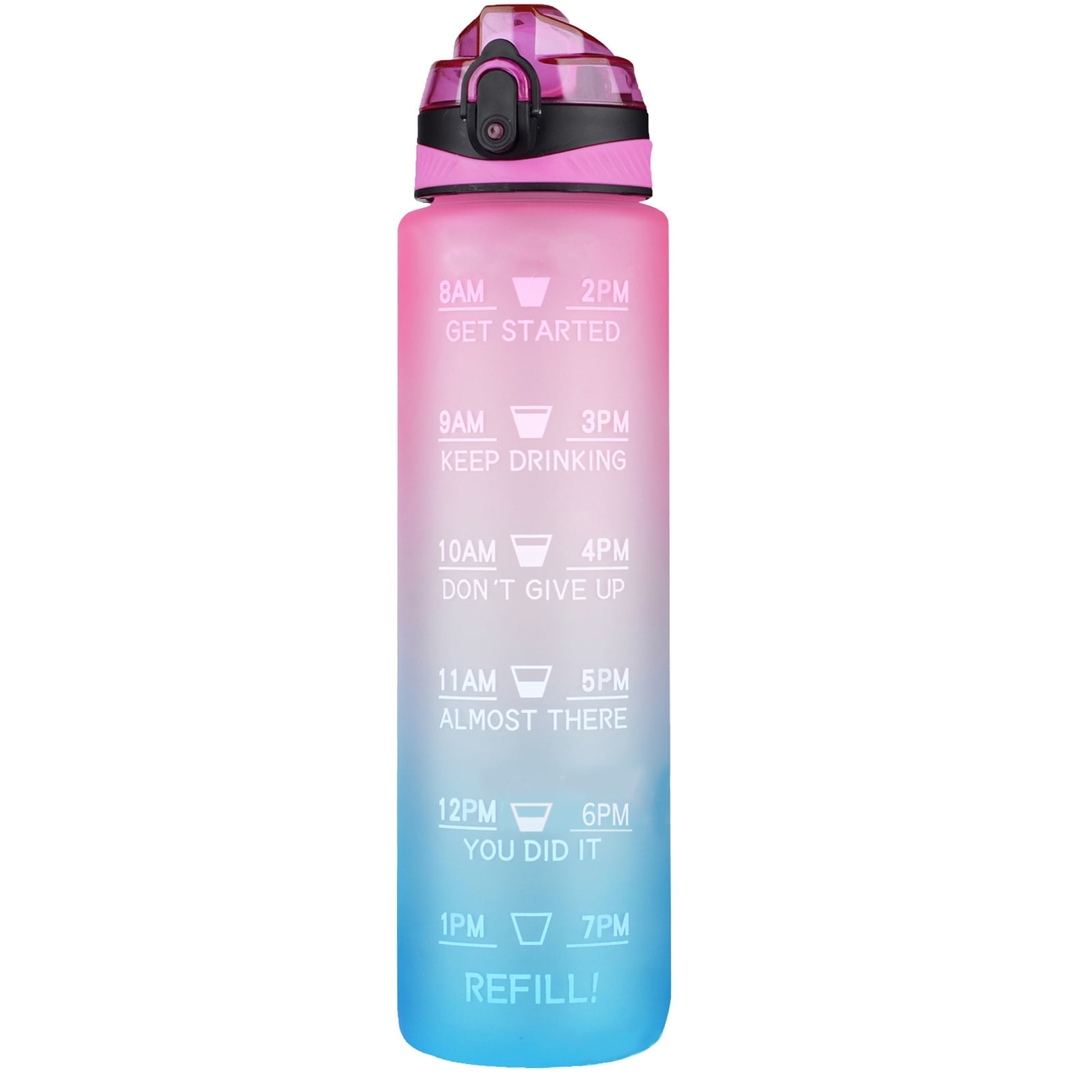 Click here for Lifcasual 1l Sports Water Bottle With Time Marker... prices