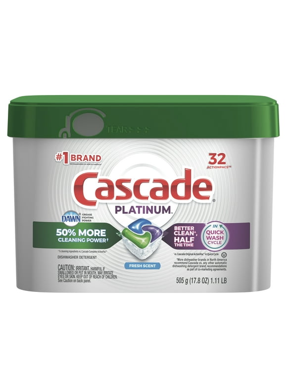 Cascade Dishwasher Pods in Cascade - Walmart.com