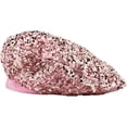 DOVACKA Sparkly Sequin Beret Hat, Vintage French Style Cap for Women ...