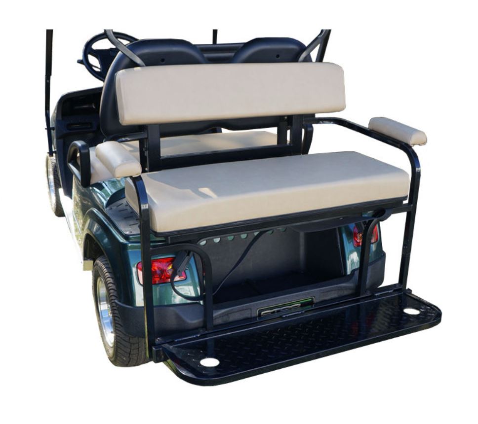 2 In 1 Rear Combo Seat Tan For STAR Golf Carts 2008 2016 Walmart