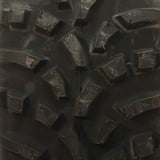 Carlstar AT489 25X8.00-12 Versatile ATV/UTV Tire with Self-Cleaning ...