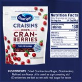 Ocean Spray® Craisins® Original Dried Cranberries, Gluten-Free, No ...
