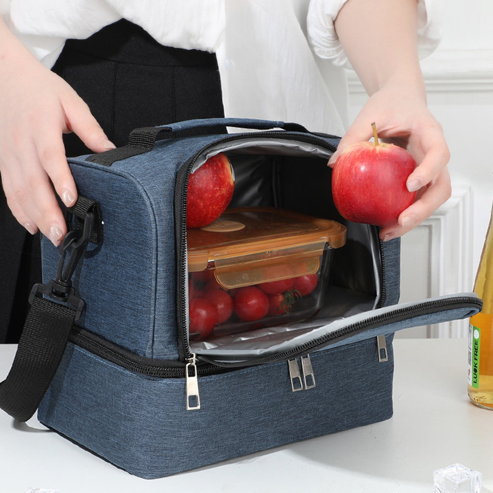 Click here for Nilvkv Insulating Lunch Bag With Waterproof Double... prices