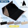 4 Pack Foldable Glasses Sunglasses Case PU Hard Shell Collapsible ...
