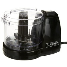 Mainstays Mini Food Chopper Black Plastic 1.5 Cup Capacity One-Touch ...