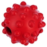 Dogzilla Durable Rubber Dog Treat Ball Toy, Red , Small - Walmart.com