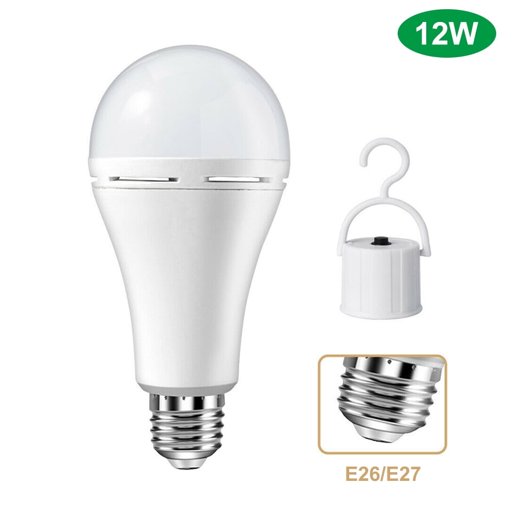 E27 Emergency Bulbs Rechargeable LED Light with Battery Backup LED Bulb ...