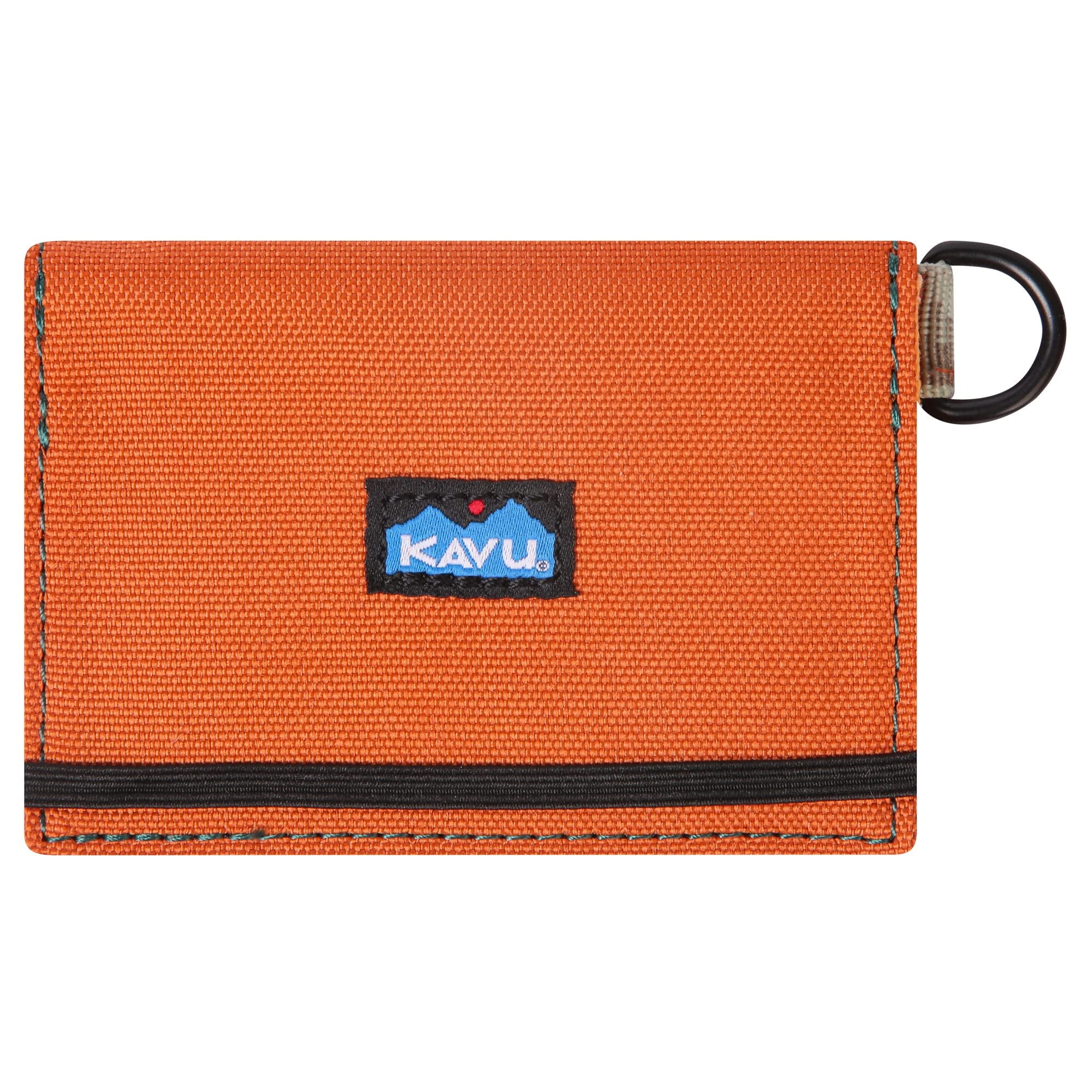 KAVU Billings Bifold Wallet with Coin Pocket and Key Ring - Russet ...
