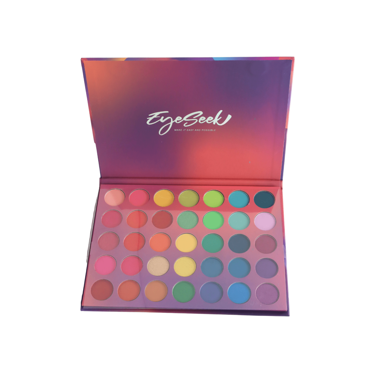 HTYSUPPLY Jumping Musical Note Eye Palette 35 Colors - Walmart.com