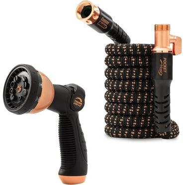 Pocket Hose Copper Bullet 50 FT With Thumb Spray Nozzle AS-SEEN-ON-TV ...