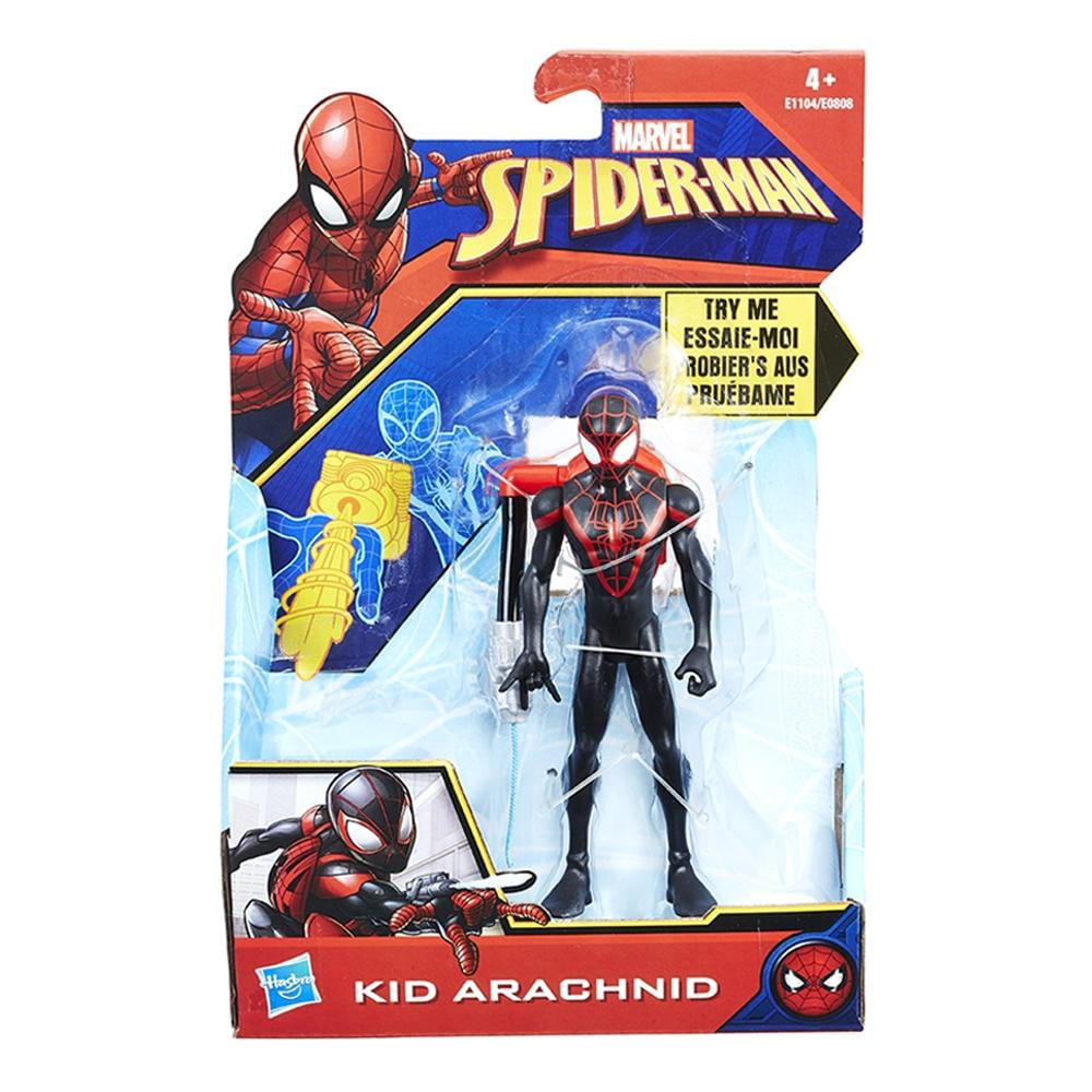 Figura Kid Arachnid Marvel Quick Shot Spider-Man 6 Pulgadas | Walmart ...
