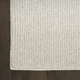 Nourison Textured Home All-over design Ivory Beige 3'11" x 5'11" Area ...