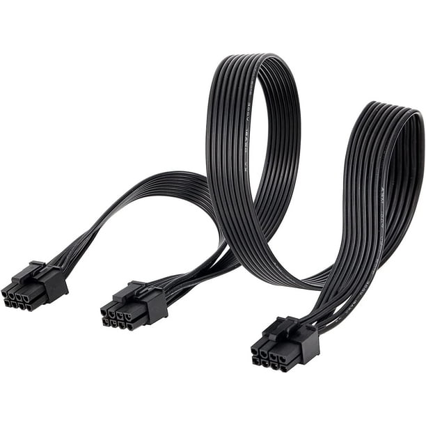 PCI-e 8 Pin to Dual 8 Pin (6+2) PCI Express Power Adapter Connector ...