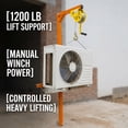Air Conditioner Lifting Tool, 45in Lifting Height, 1200 lbs Load ...