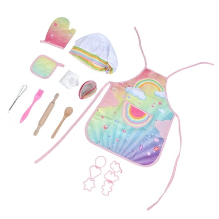 Rdeghly Cooking Chef Set for Kids,Kitchen Role Play Toys,Kids Baking ...