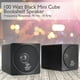 Pyle Home PCB3BK 3-Inch 100-Watt Mini Cube Bookshelf Speakers - Pair ...