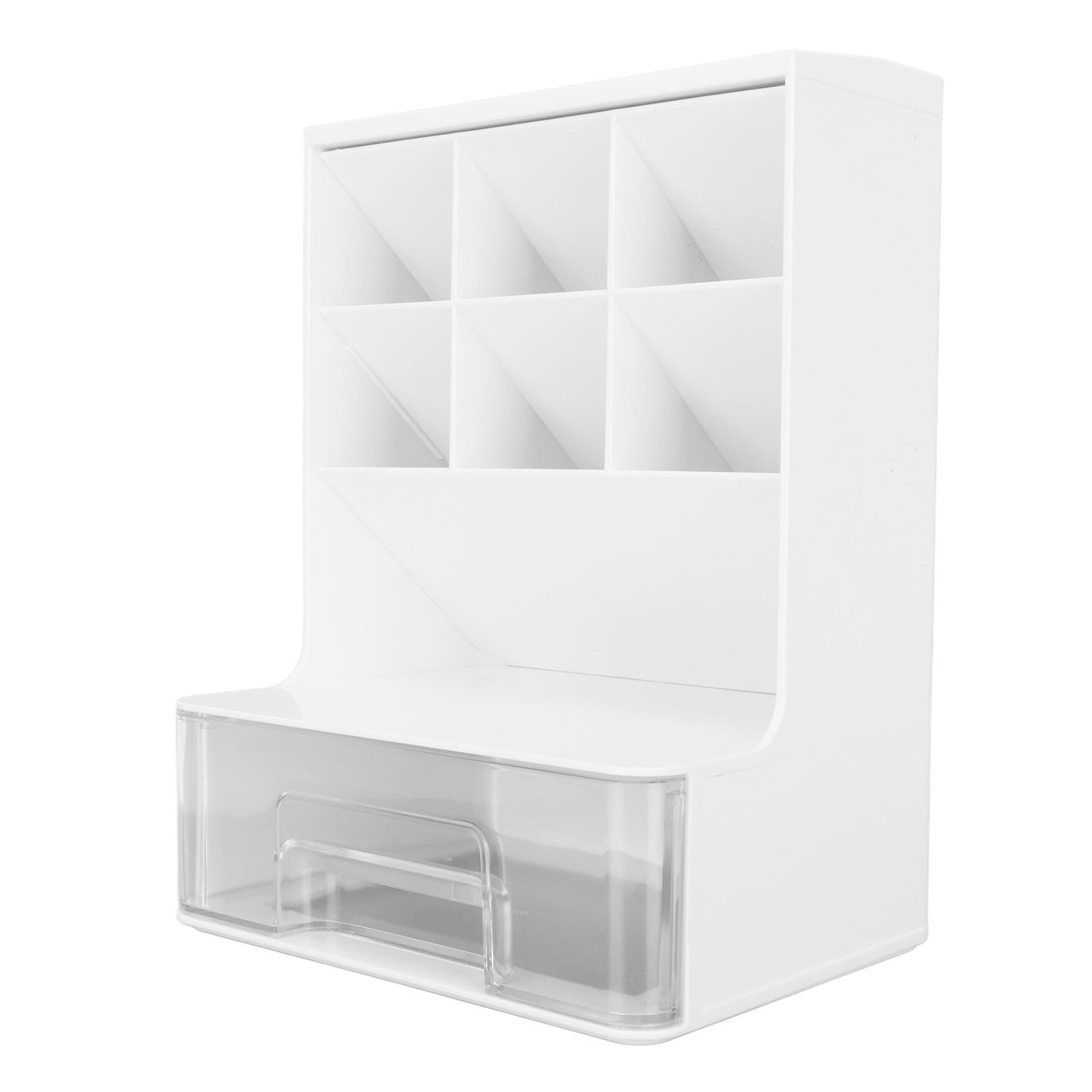 Slant Pen Organizer, Large Capacity Rounded Corners Multipurpose ...