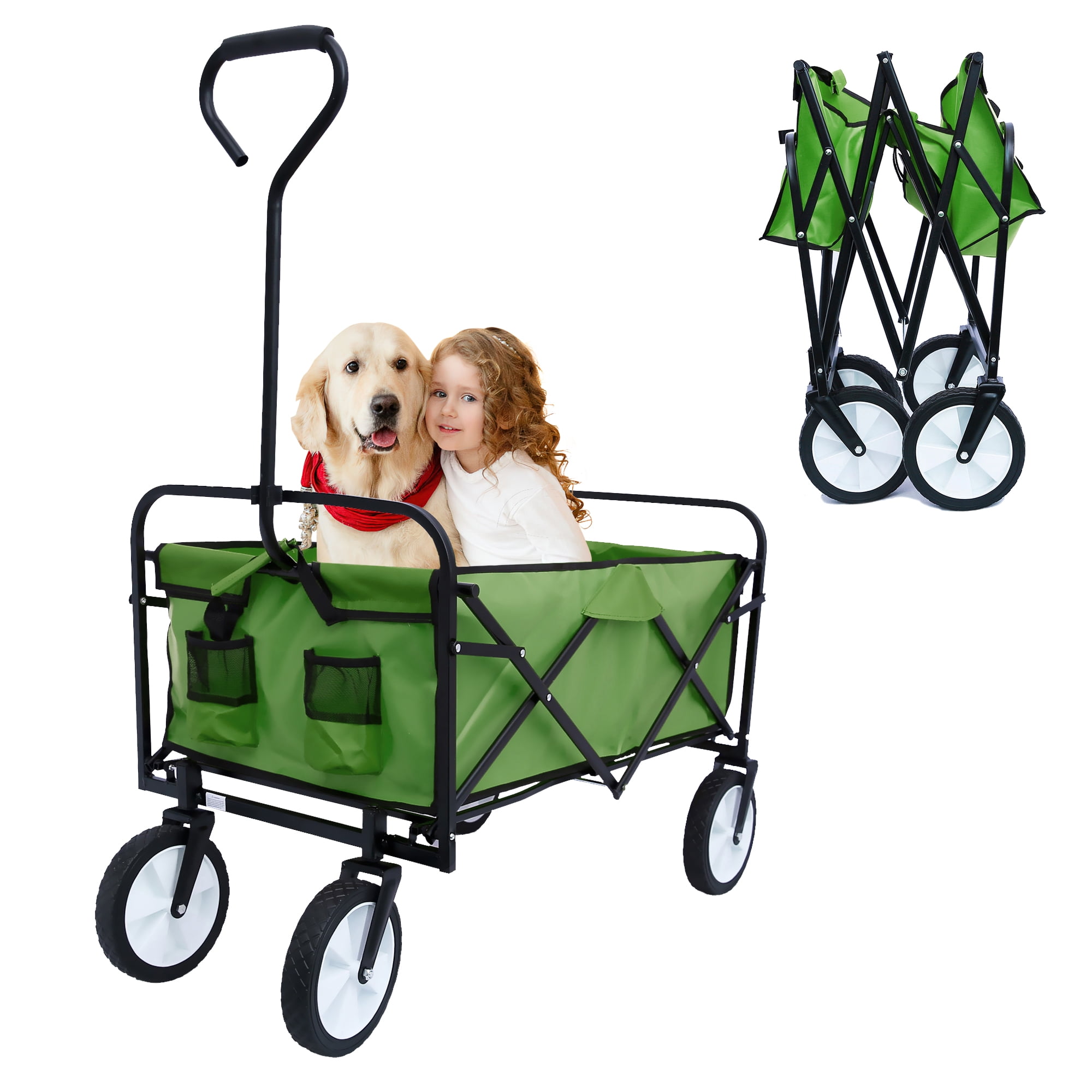 Collapsible Shopping Wagon For Outdoor 40 5 x21 x46 5 Folding Wagons collapsible-shopping-wagon-for-outdoor-40-5-x21-x46-5-folding-wagons