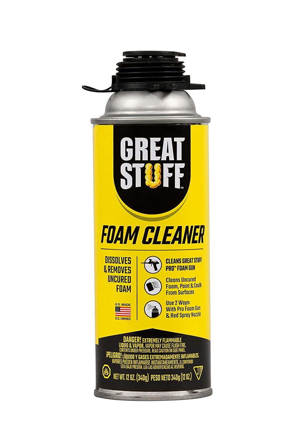 Great Stuff Foam Cleaner 12oz - Walmart.com