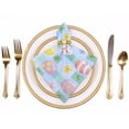 4 PCS Napkin Cloth 18.7in A Wide Range Of Uses Not Fade Not Ball For ...
