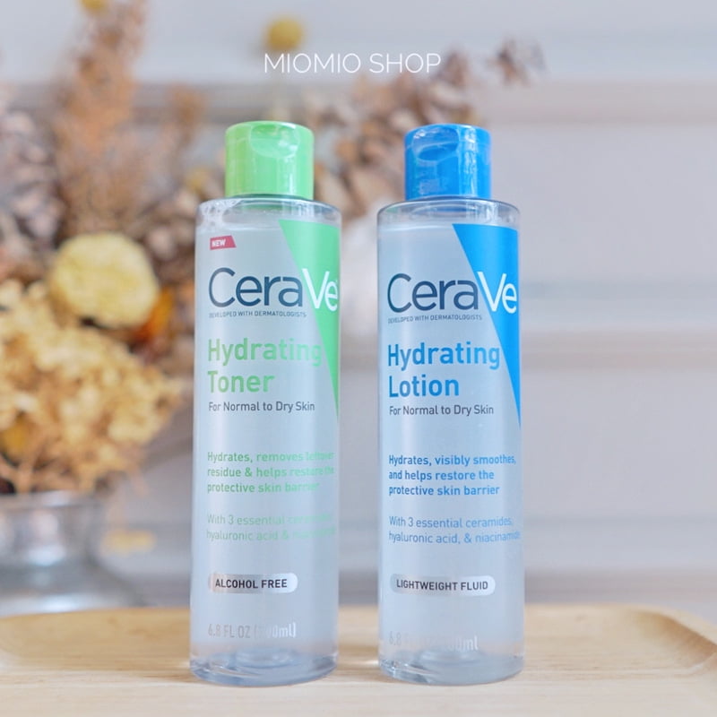 CeraVe tónico reparador de barrera verde azul loción hidratante ...