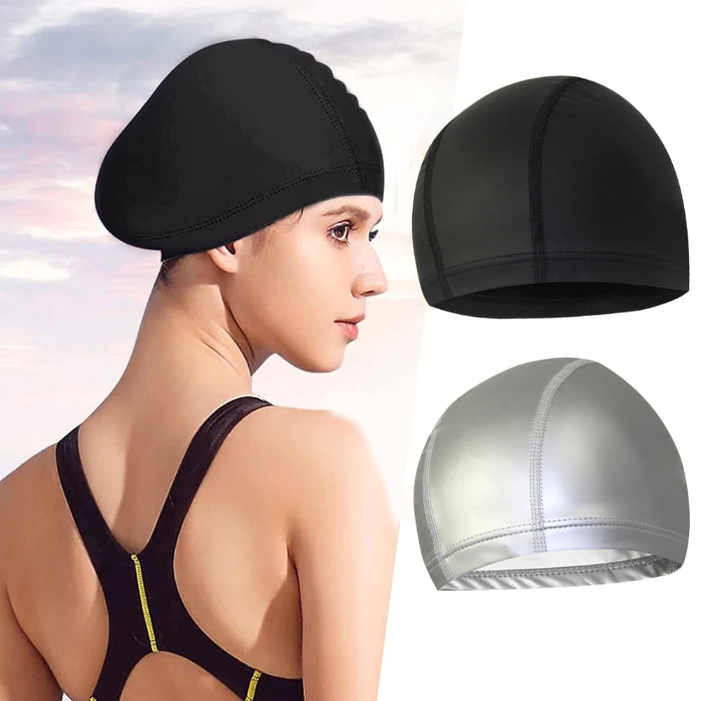 Click here for Mfg2020 2-Pack Swim Cap  Swimming Cap Man Women  P... prices
