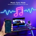 LED Neon Rope Lights, 32.8ft RGB LED Light Strip, 24V Music Sync App ...